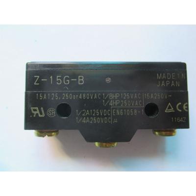China Highly Accurate Z-15G-B OMI Travel Switches for Smooth and Precise Positioning for sale