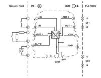 China Industrial Grade MINI MCR-SL-NAM-2RNO 2864105 Switching Amplifier with Precise Control for sale
