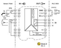 China MACX MCR-T-UI-UP 2811394 Temperature Measuring Transducer for Industrial Applications for sale