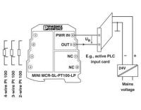 China MINI MCR-SL-PT100-LP-NC 2810308 Temperature Transducer for Industrial Applications for sale