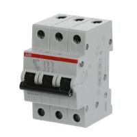 China MCB SH203-B6 Miniature Circuit Breaker Rated Frequency Hz 50 Number of Pole 3 6 A for sale