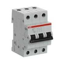 China MCB SH203-B6 Miniature Circuit Breaker Rated Frequency Hz 50 Number of Pole 3 6 A for sale