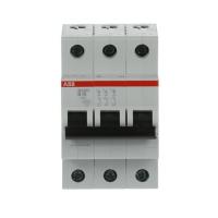 China Breaking Capacity 3P B 16 A MCB SH203-B16 Miniature Circuit Breaker Rated Current 16A for sale