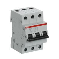 China Breaking Capacity 3P B 16 A MCB SH203-B16 Miniature Circuit Breaker Rated Current 16A for sale