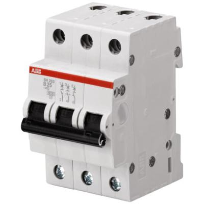 China MCB SH203-B63 Miniature Circuit Breaker for 50Hz Frequency Breaking Capacity 3P B 63A for sale