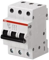 China MCB SH203-B63 Miniature Circuit Breaker for 50Hz Frequency Breaking Capacity 3P B 63A for sale