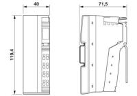 China 2693020 IB IL 24 PWR IN/R/L-0.8A-PAC Power Module for Industrial Automation Systems for sale