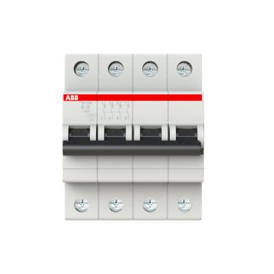 China BCD Curve B MCB SH204-B10 Miniature Circuit Breaker 4P B Rated Current 10A for sale