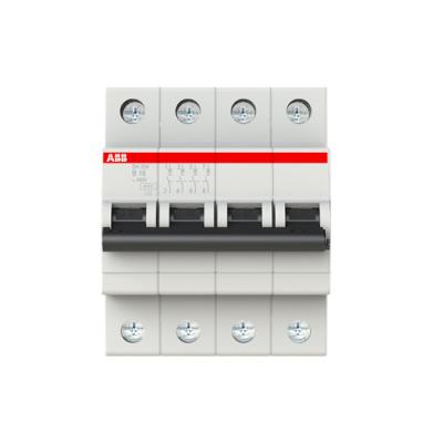 China MCB SH204-B16 Miniature Circuit Breaker 4P 16A Rated Frequency 50Hz Easy Installation for sale