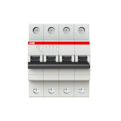China 25A BCD Curve MCB SH204-B25 Miniature Circuit Breaker 4P with Long-Lasting Performance for sale