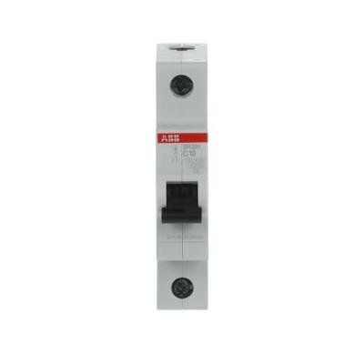 China MCB SH201-C10 Miniature Circuit Breaker 1P C 10 A Rated Voltage 220 Breaking Capacity 1P for sale