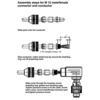 China SACC-M12FSB-5CON-PG9 SH AU Data Connector 1507777 and Durable for Industrial Needs for sale