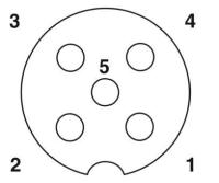 China SACC-M12FR-5PL 1424690 Connector The Ultimate Solution for Industrial Connectivity for sale