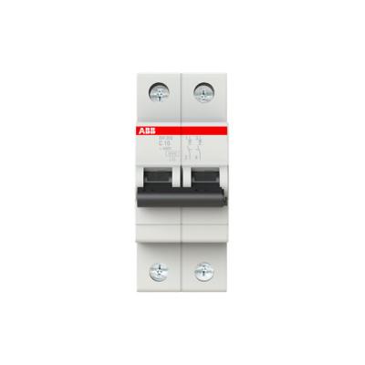 China Rated Voltage 220 220V MCB SH202-C10 Miniature Circuit Breaker 2P C Rated Current 10A for sale