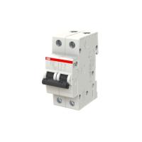 China 50A Rated Current MCB SH202-C50 Miniature Circuit Breaker 2P Rated Frequency Hz 50 for sale