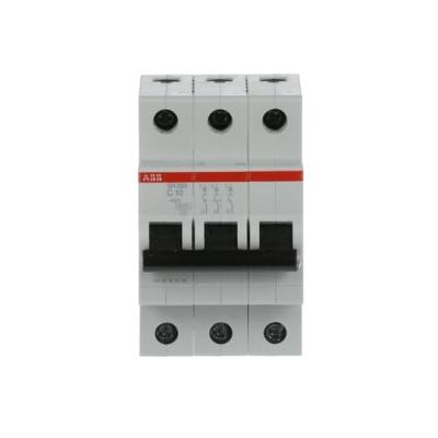 China MCB SH203-C10 Miniature Circuit Breaker Number of Pole 3 Rated Frequency Hz 50 C 10 A for sale