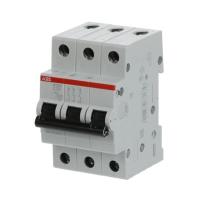 China MCB SH203-C20 Miniature Circuit Breaker 3P Rated Current 20A Rated Frequency Hz 50 for sale