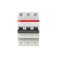 China Breaking Capacity 3P C 63A MCB SH203-C63 Miniature Circuit Breaker Rated Frequency Hz 50 for sale