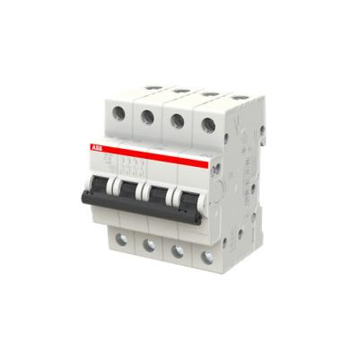 China MCB SH204-C10 Miniature Circuit Breaker 4P C 10A Rated Frequency 50Hz BCD Curve C for sale