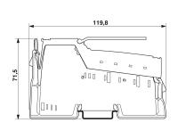 China IP20 Protection 2861331 IB IL 24 PWR IN-PAC Power Module for Industrial Applications for sale
