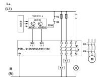 China Phoenix Contact Extension Module PSR-SCP-24DC/URML4/3X1/1X2/B 22.5*99*114.5mm PROTECTIVE for sale