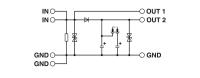China PSR-FTB/20/86 Filter Terminals with Safety Shutdown Contact Load and Coupling Relay for sale