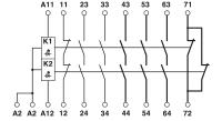 China Voltage Relay Theory PSR-SPP-24UC/URM4/5X1/2X2 Extension Module for Safety Shutdown for sale