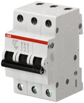 China 3P MCB SH203-D50 Miniature Circuit Breaker Number of Pole 3 Rated Current 50A for sale