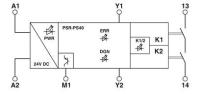 China Phoenix Contact PSR-PS40-1NO-1DO-24DC-SC Coupling Relay for in Protective Applications for sale