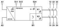 China Phoenix Contact PSR-MC20-3NO-1DO-24DC-SP Safety Relay for Voltage Shutdown Applications for sale