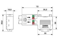 China Phoenix Contact SUBCON-PLUS-PROFIB/90/SC Automation Spare Parts for Smooth Operations for sale