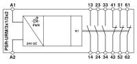 China PROTECTIVE Coupling Relay PSR-SPP-24UC/URM/3X1/3X2 with 22.5*114.5*99MM Size and Design for sale
