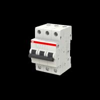 China MCB SH203-C50 Miniature Circuit Breaker 3P C 50A for Short Circuit Protection for sale