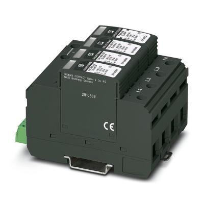China 240/415 V AC 4 Pole Surge Protector for VAL-MS-EE-T2-4 0-385-UD-FM Phoenix Contact for sale