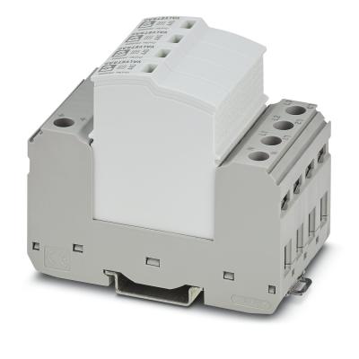 China VAL-SEC-T2-4 0-440-FM Type 2 Surge Protector 125V DC 200mA DC 3 Pole for Customer for sale