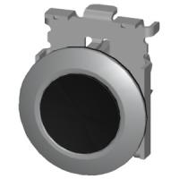 China PLC 3SU1060-0JA10-0AA0 Metal Matt Unlighted Flat Button and Bezel Recessed Mounting Black SIRIUS ACT Pushbutton for sale