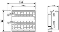 China 1110990 CAPAROC CR EXT8 Bus Bar for Stable and Smooth Electrical Connections for sale