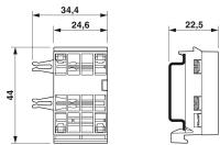 China Enhance Your Power Distribution with 1115672 CAPAROC CR 8 Bus Bar for sale