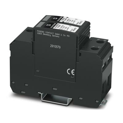 China 240V AC L-PE / N-PE Rated VAL-MS-EE-T2-1 1-320 Type 2 Surge Protector with 3 Poles for sale