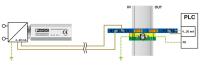 China 24 V DC Rated Voltage 2800034 S-PT-EX-24DC Surge Protector with 2 Poles for sale