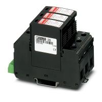 China VAL-MS-T1/T2 335/12.5/3 0-FM Class 1/2 Lightning/Surge Protector for 5V-250V AC 4 Pole for sale