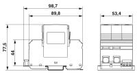 China VAL-MS-T1/T2 335/12.5/3 0-FM Class 1/2 Lightning/Surge Protector for 5V-250V AC 4 Pole for sale