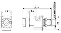 China 2801048 CN-LAMBDA/4-6.0-SB Surge Protector with 2 Pole and Rated Voltage for sale