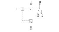 China 5 Poles and 50V DC Rated Voltage CB TM1 6A M1 P Thermal Magnetic Device Circuit Breakers for sale