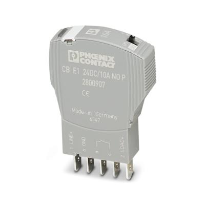 China 24 V DC 2800907 CB E1 24DC/10A NO P Electronic Equipment Circuit Breaker 5 Poles for sale