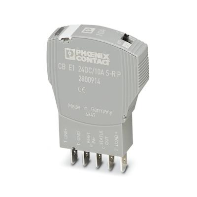 China 2800914 CB E1 24DC/10A S-R P Electronic Equipment Circuit Breaker for Industrial for sale