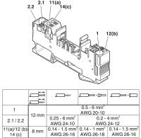 China 300 V Rated Voltage CB 1/6-2/4 PT-BE Seat Perfect for Industrial Applications for sale