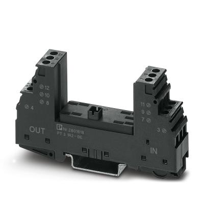 China 2 Pole Rated Voltage 2801618 PT 3-1R2-BE Type 2 Surge Protector Base for sale