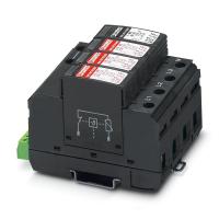 China 230 V AC Rated 2838199 VAL-MS 230/3 1 FM Type 2 Surge Protector with 4 Poles for sale