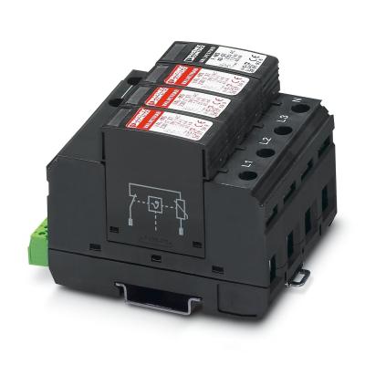 China 230 V AC Rated 2838199 VAL-MS 230/3 1 FM Type 2 Surge Protector with 4 Poles for sale